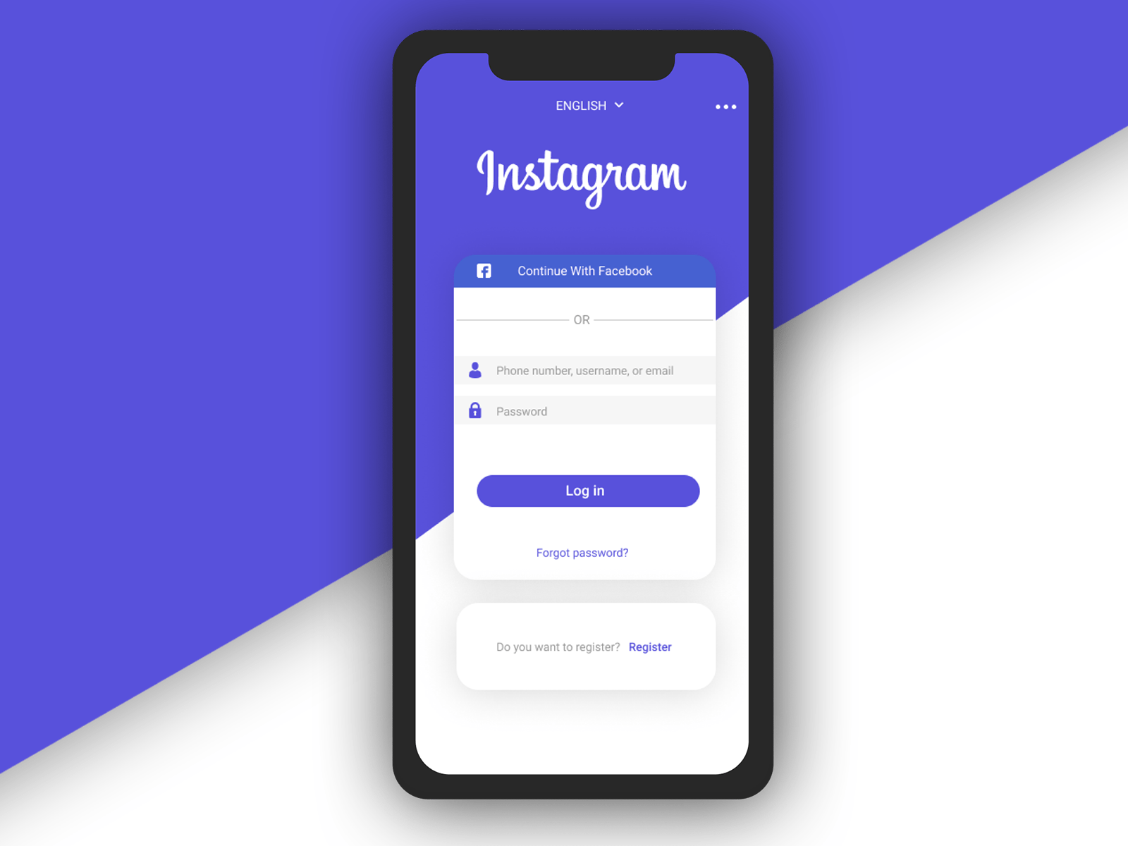 Presenting Instagram Programming interface with Instagram Login ...